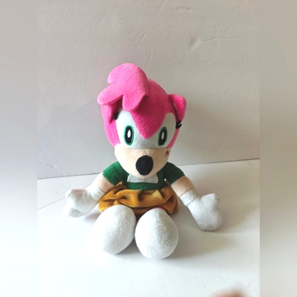 Toys | Sonic The Hedgehog Amy Rose Plush Stuffed Animal | Poshmark